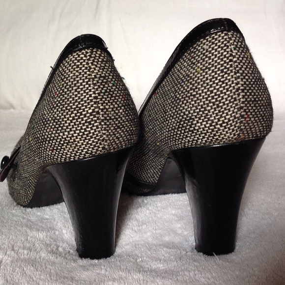 Mixit | Shoes | Mixit Heels Blackwhite With Specks Of Color | Poshmark