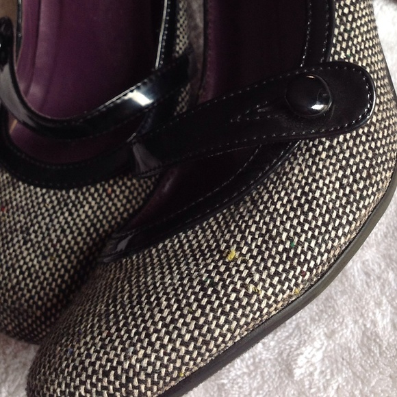 Mixit | Shoes | Mixit Heels Blackwhite With Specks Of Color | Poshmark