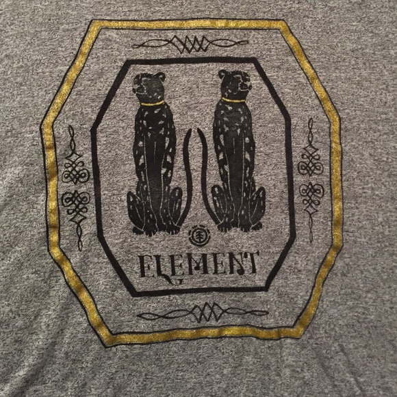 Element | Tops | Element Gray Short Sleeve Tshirt | Poshmark