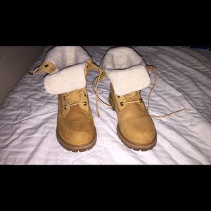 50% off timberland Shoes - Timberland womens glancy teddy fleece fold ...