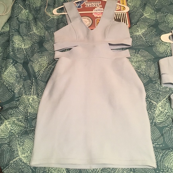 Tobi | Dresses | Baby Blue Bodycon Dress | Poshmark