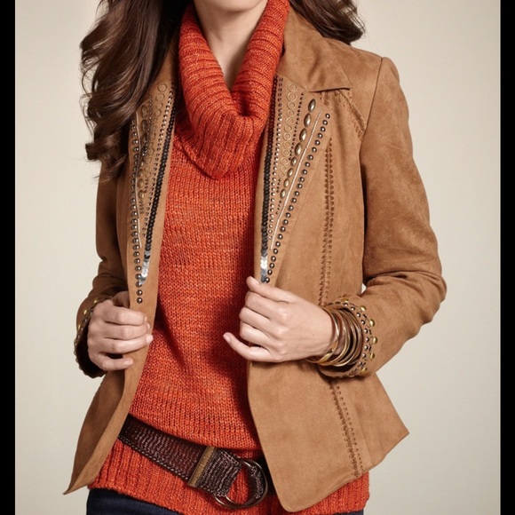 Chico's Jackets & Coats | Chicos Suede Feel Jacket2 Off Bundle | Poshmark