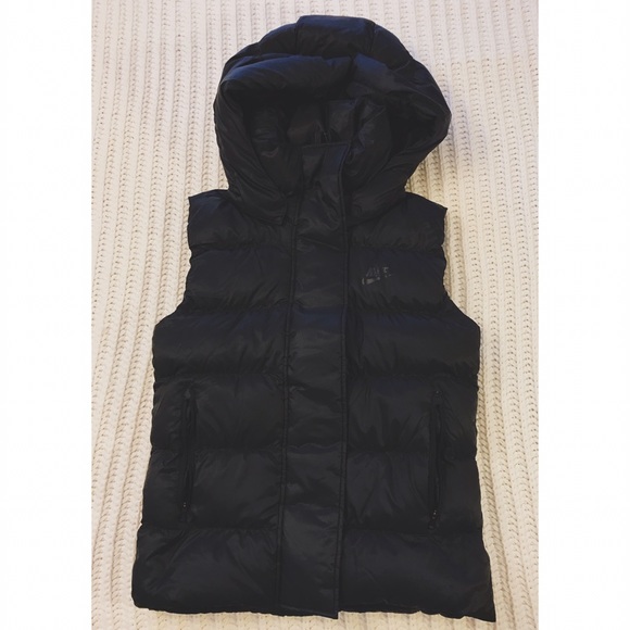 Nike | Jackets & Coats | Nike Hooded Down Vest | Poshmark