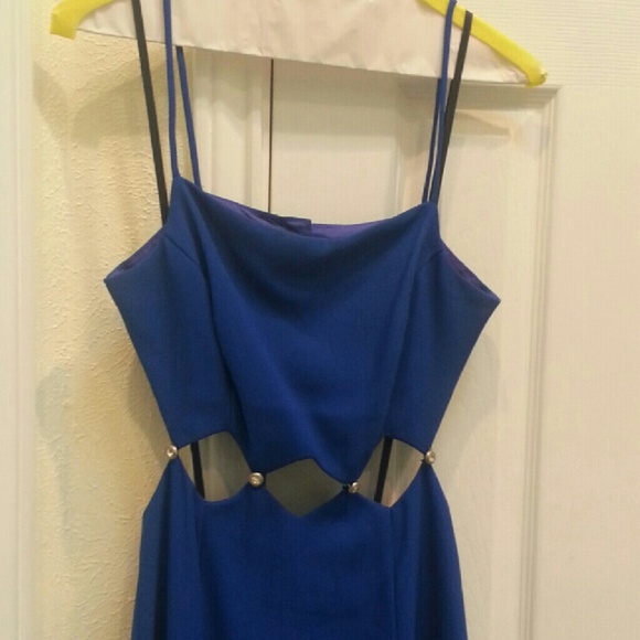 Alchemy New York | Dresses | Blue Diamond Cut Dress | Poshmark