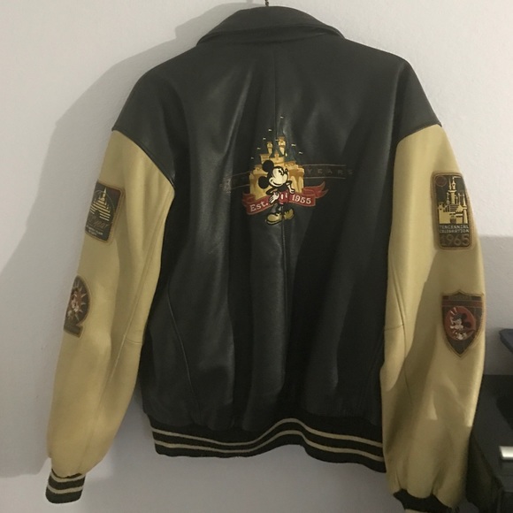 Disney | Jackets & Coats | Original Disney Leather Jacket 2 Years Old ...