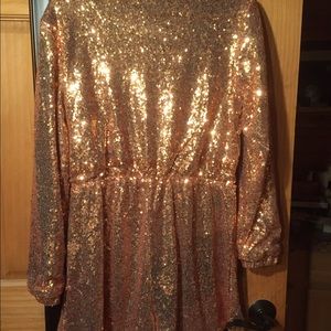 Pants & Jumpsuits | Gorgeous Gold Romper Bnwt | Poshmark