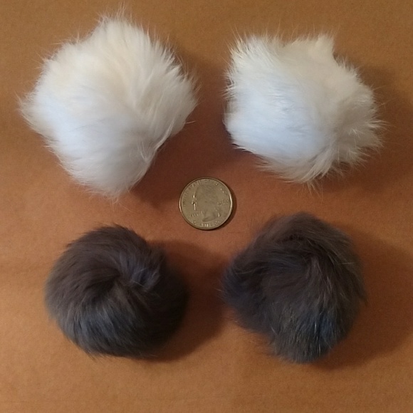 Jewelry | Fur Pom Pom Pins | Poshmark