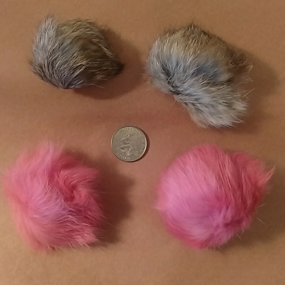 Jewelry | Fur Pom Pom Pins | Poshmark