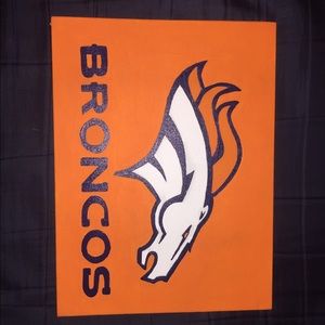NFL | Accessories | Diy Broncos Painting | Poshmark