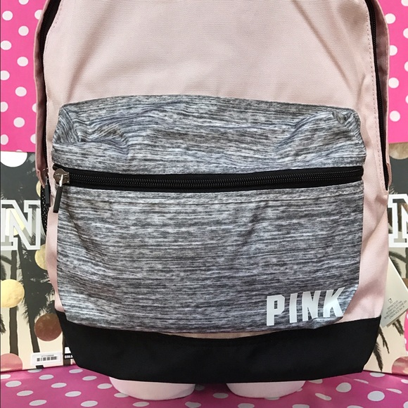 PINK Victoria's Secret | Bags | Nwt Vs Pink Light Pink Campus Backpack ...