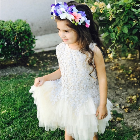 Dresses | Girls Couture Dressdress Elegant Dress | Poshmark