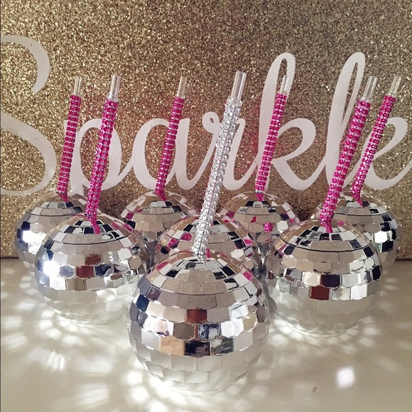 Bridal Kitty | Accessories | Blingstraw Discoball Party Club Cup ...