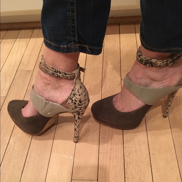 envy | Shoes | Beautiful Classy Ankle Strap Platform Pumps | Poshmark