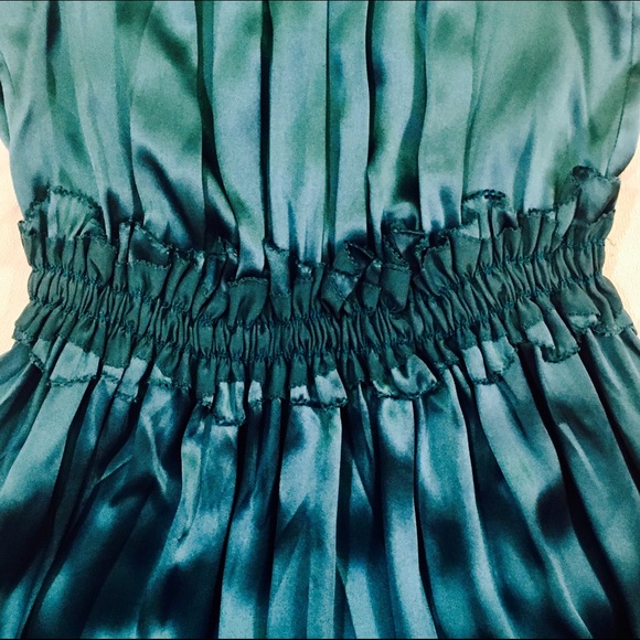 Studio M | Dresses | Rich Teal Silk Dress By Studio M Nwot | Poshmark