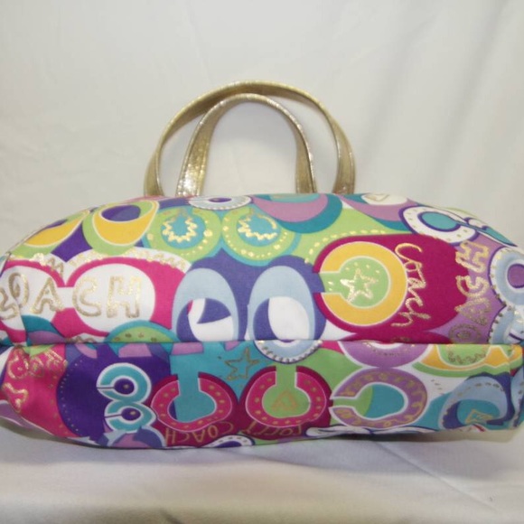 Coach | Bags | Coach Poppy Pop C Glam Tote Limited Edition | Poshmark