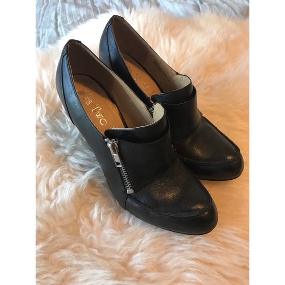 Two Lips | Shoes | Two Lips Black Real Leather Booties | Poshmark