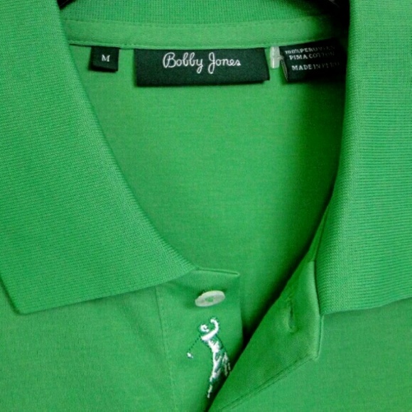 Bobby Jones | Shirts | Nwt 1 Bobby Jones Player Tape Golf Polo Shirt ...
