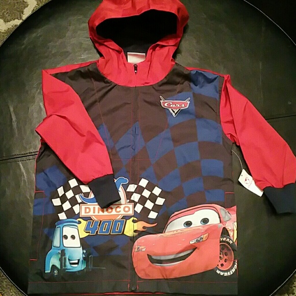 Disney | Jackets & Coats | Disney Store Cars Movie Mcqueen Luigi Jacket ...