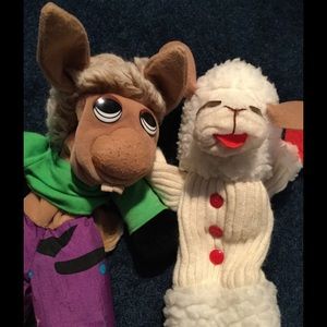 Lamb Chop Puppet