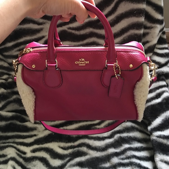Coach | Bags | Authentic Coach Shearling Bag | Poshmark