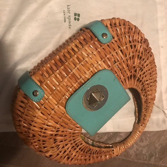 kate spade | Bags | Kate Spade Wicker Bag | Poshmark