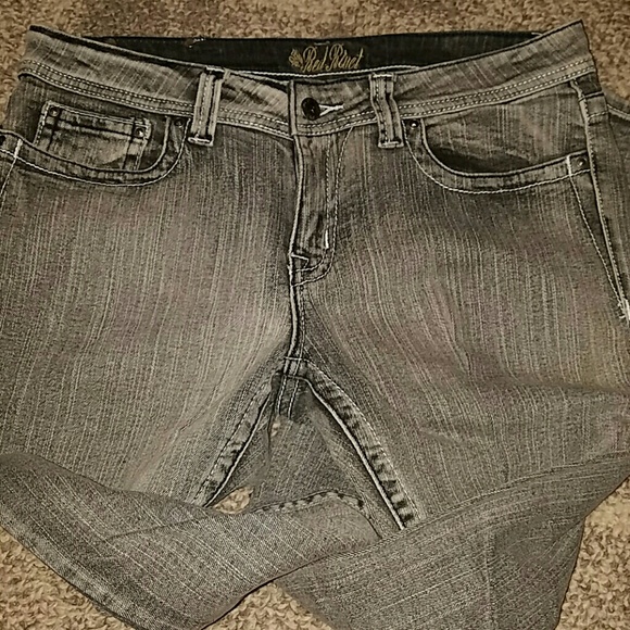 Red Rivet | Jeans | Flor De Lis Sequin Bedazzled Grey Wash Skinny Jean ...