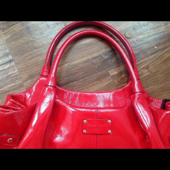 kate spade | Bags | Kate Spade Red Patent Leather Purse | Poshmark
