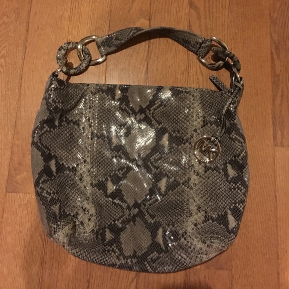 Michael Kors | Bags | Authentic Michael Kors Snake Skin Bag | Poshmark