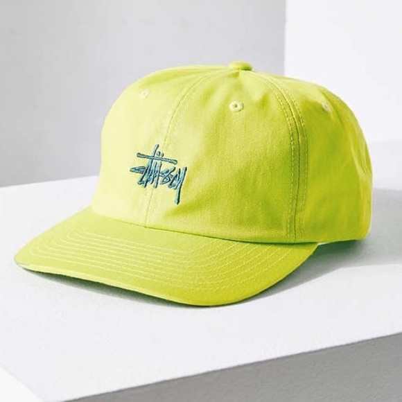 Stussy | Accessories | Nwt Stussy Neon Classic Logo Snapback Hat | Poshmark