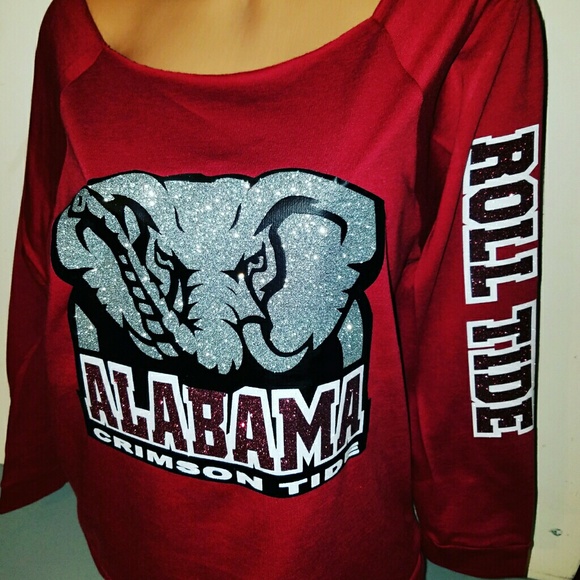 Tops | Alabama Off The Shoulder Lightweight Sweater | Poshmark