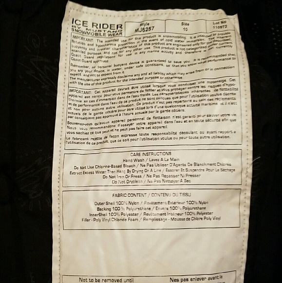 mustang | Jackets & Coats | Ice Rider Mustang Snow Suit | Poshmark