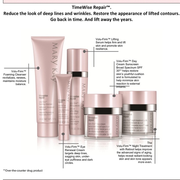 Mary Kay | Makeup | Left Mary Kay Timewise Repair Volufirm Set | Poshmark