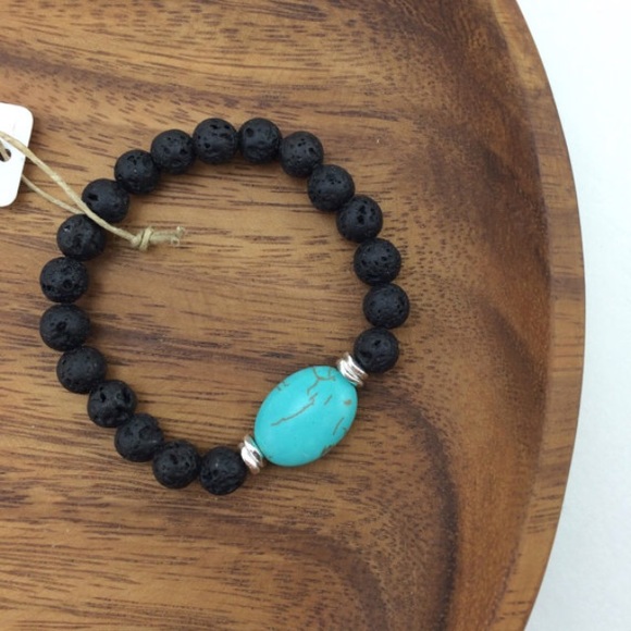 Quinn Sharp Designs | Jewelry | Black Lava Diffuser Bracelet | Poshmark