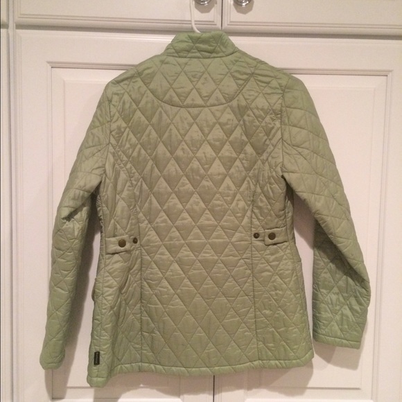 Barbour | Jackets & Coats | Light Green Barbour Quilted Jacket | Poshmark