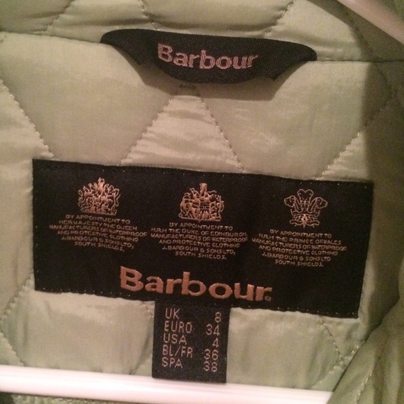 Barbour | Jackets & Coats | Light Green Barbour Quilted Jacket | Poshmark