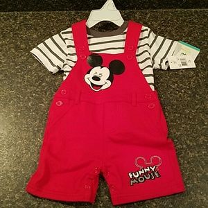 Disney | Matching Sets | Mickey Mouse Jumper Set | Poshmark