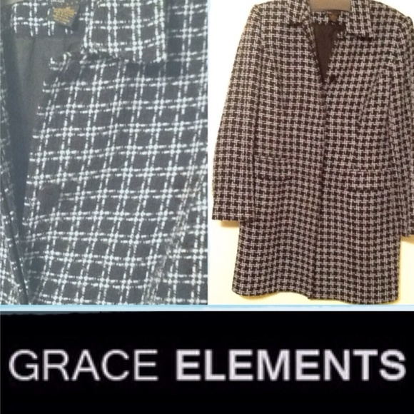 Grace Elements | Jackets & Coats | Vintage Grace Elements Suit Coat ...
