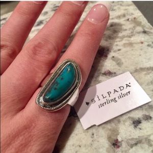 Silpada | Jewelry | Last One Silpada Turquoise Ring | Poshmark