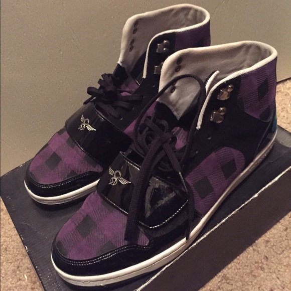 Creative Recreation | Shoes | Purple And Black Checkered Creative Recs ...
