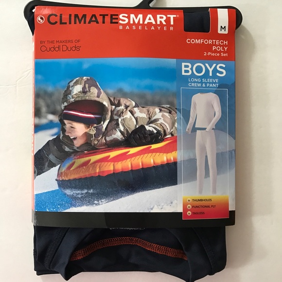 Climatesmart by Cuddl Duds | Matching Sets | Boys Climatesmart Base ...
