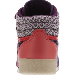 Reebok | Shoes | Reebok Freestyle Poppy Pink Red High Top Sneaker ...