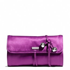 Coach | Bags | Nwt In Original Package Coach Satin Jewelry Roll | Poshmark