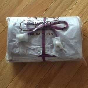 Coach | Bags | Nwt In Original Package Coach Satin Jewelry Roll | Poshmark
