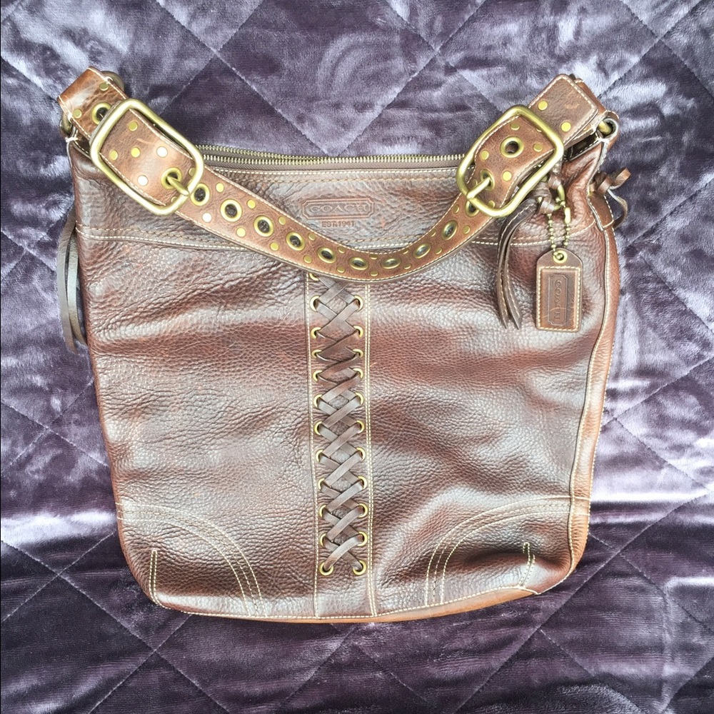 Coach Chocolate Brown Vintage Bag - Gem