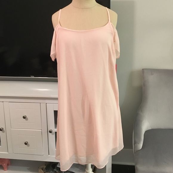New Look | Dresses | Pink Sheer Dress | Poshmark