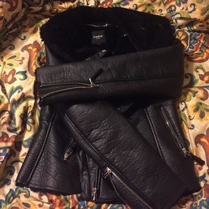 bebe | Jackets & Coats | Bebe Leather Jacket | Poshmark
