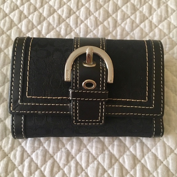 Coach | Bags | Coach Signature Mini Wallet | Poshmark