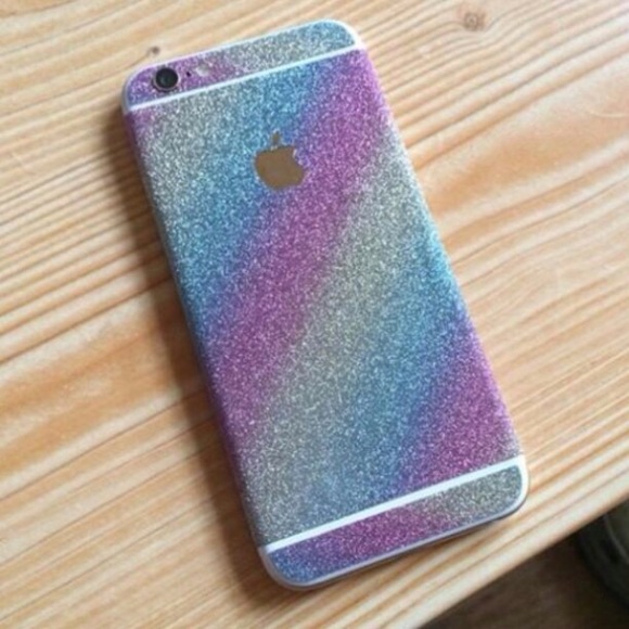 Accessories | Iphone 7 Plus 55 36 Full Body Glitter Decal | Poshmark