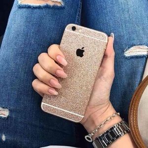 Accessories | Iphone 7 Plus 55 36 Full Body Glitter Decal | Poshmark