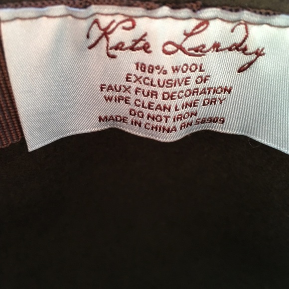 Kate Landry | Accessories | Kate Landry 0 Wool Hat | Poshmark